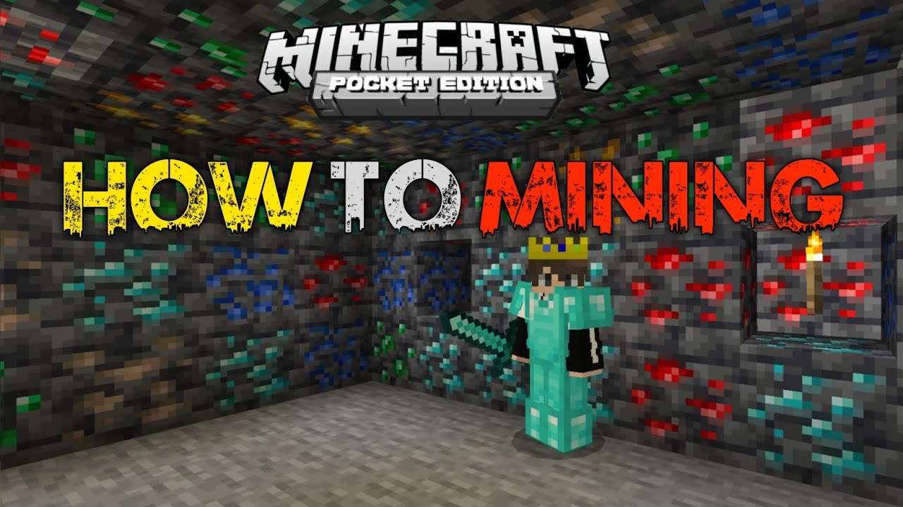 Minecraft Pe 1.20 Best Trick for diamond mining And Other Things Mining ...