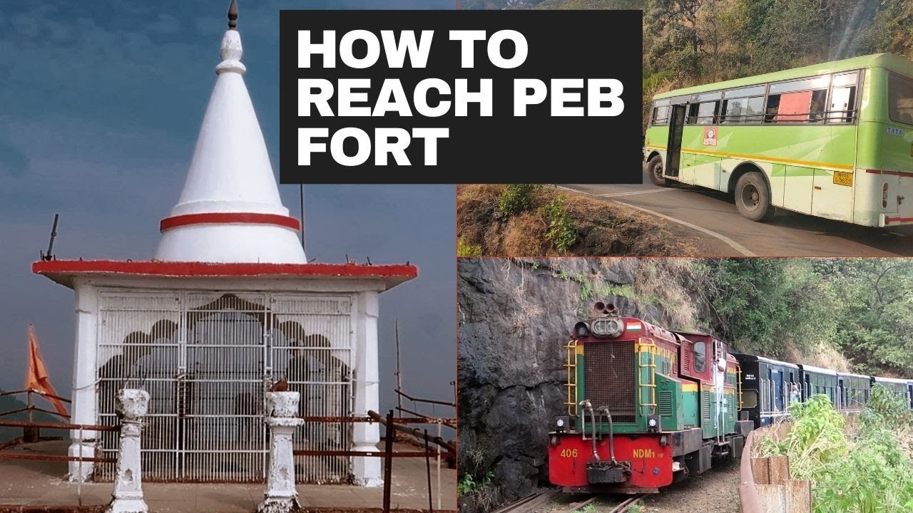 HOW TO REACH PEB FORT (Vikatgad) by Public Transport | TREK GUIDE AND ...