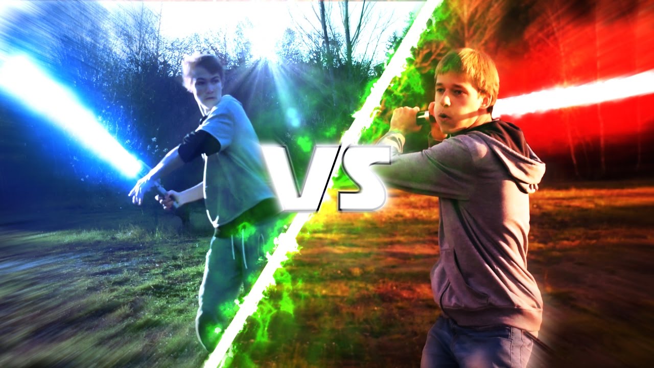 Jedi vs Sith: Lightsaber Fight - YouTube