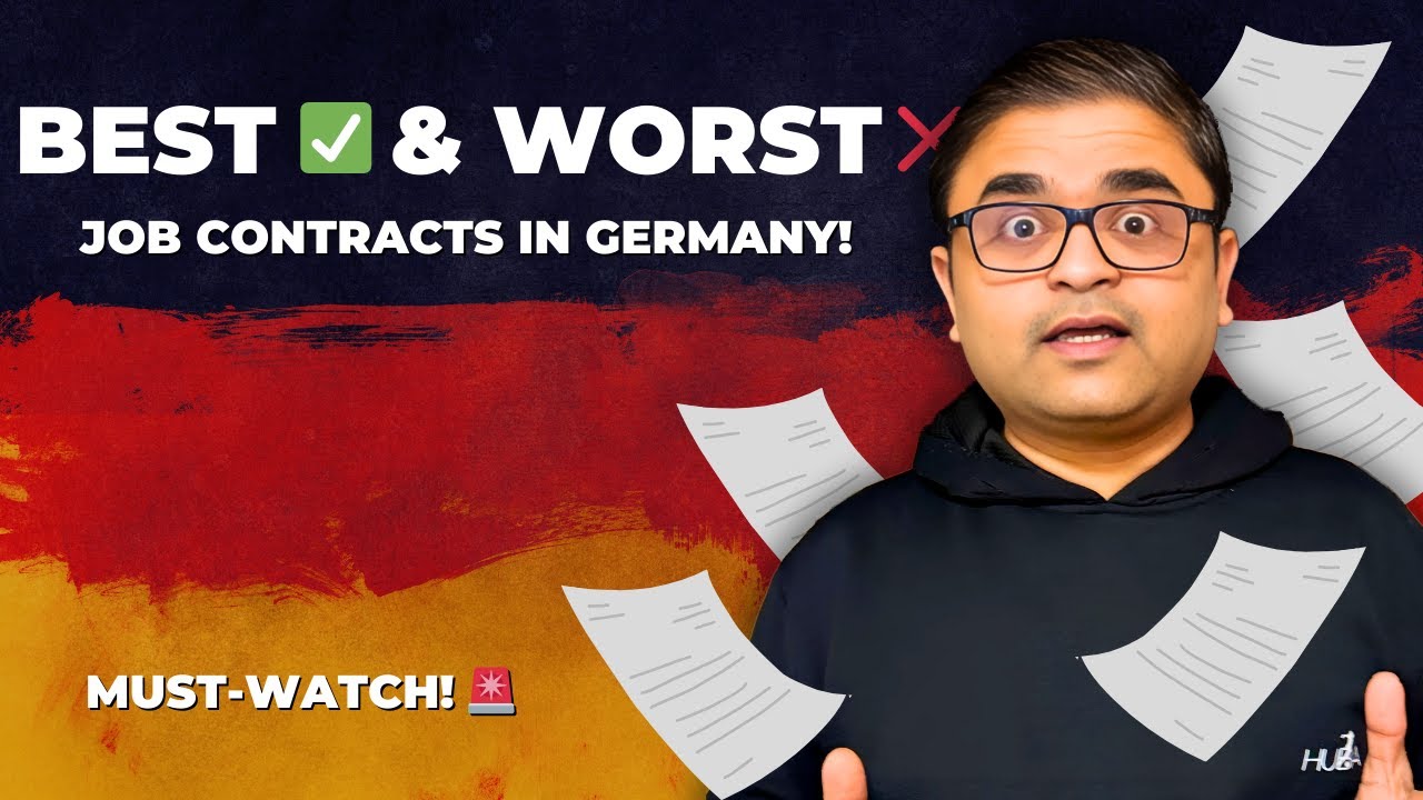 Don’t Choose the WRONG Job Contract in Germany! | Blue Card, PR ...