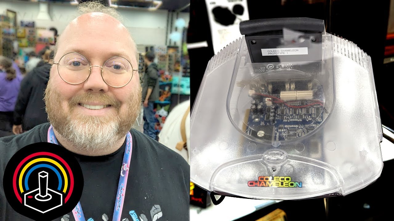 Coleco Chameleon is REAL at PRGE '23 - YouTube