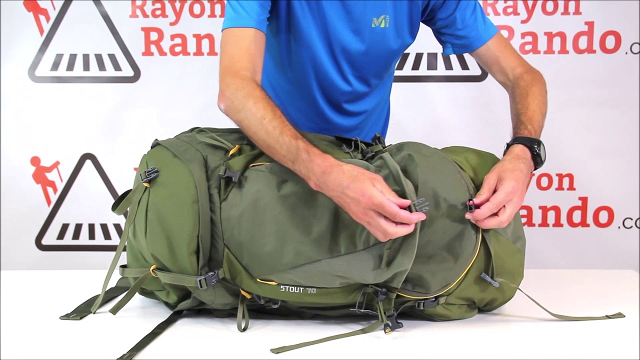 RayonRando.com : Présentation du sac à dos Stout 70 de Gregory - YouTube
