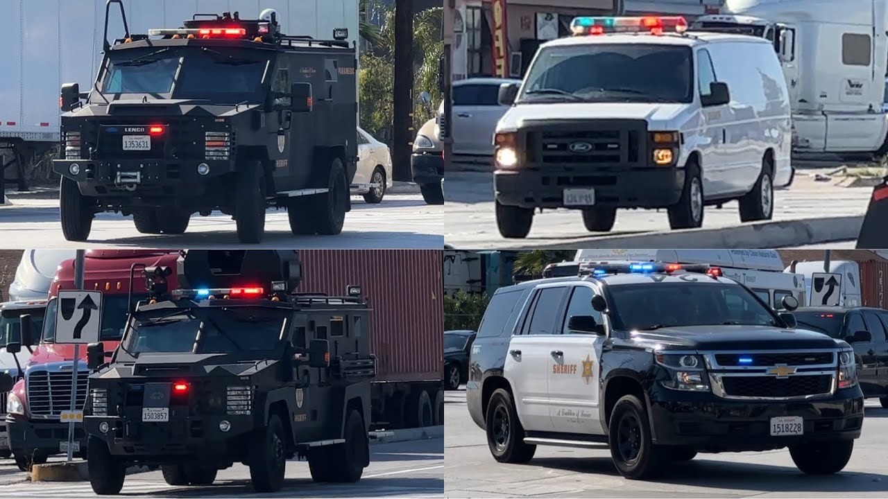 LASD SEB Response - Barricaded Suspects - YouTube