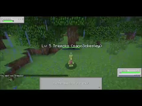 [Minecraft] Pixelmon #1 I choose you Treecko! - YouTube