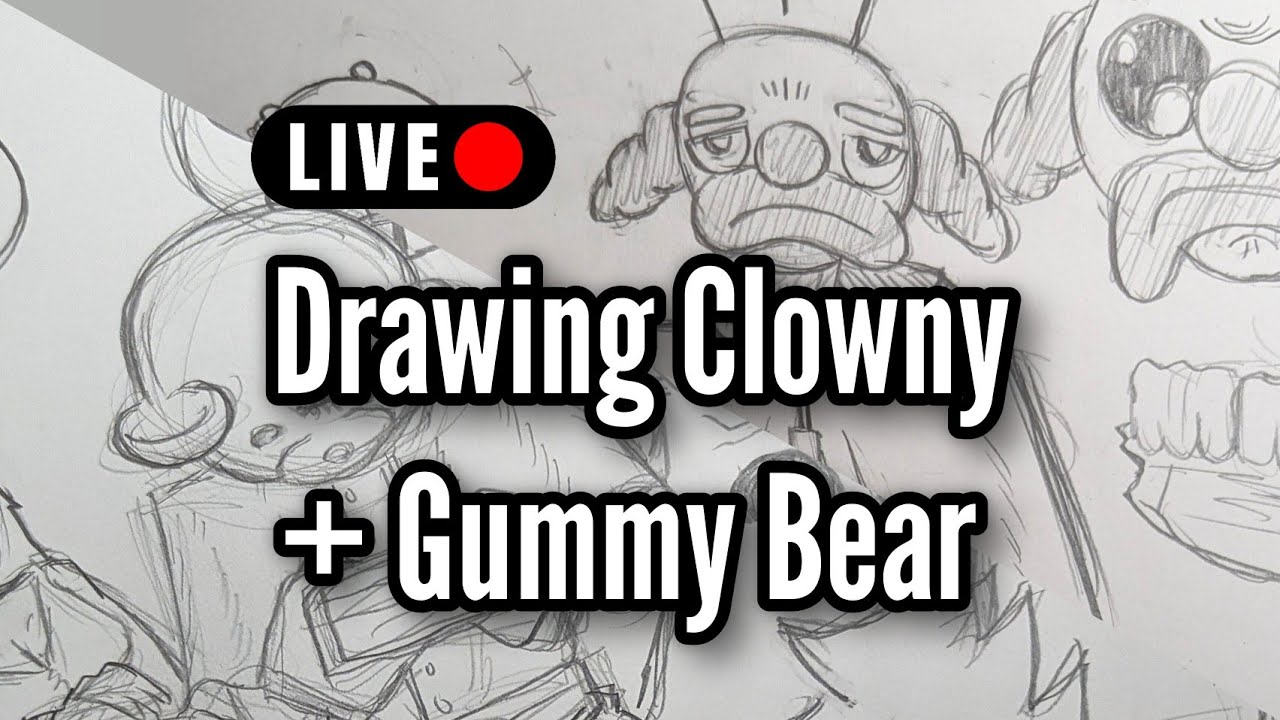 Drawing Clown Man 🤡 - YouTube