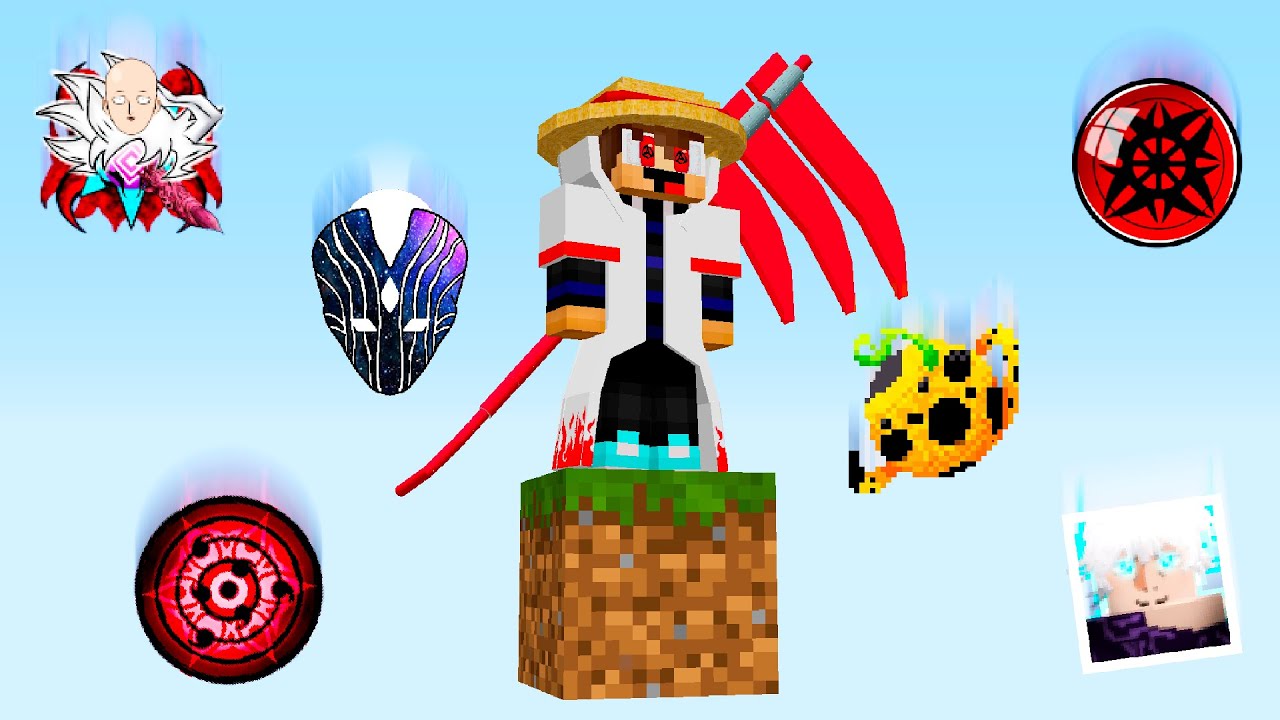 UM BLOCO DOS ANIMES no MINECRAFT - O Filme - YouTube