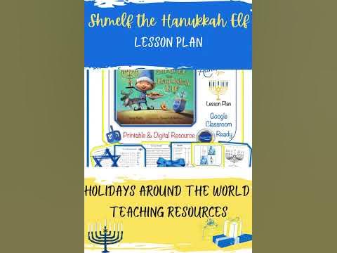 Shmelf the Hanukkah Elf by Wolfe Lesson Plan Video - YouTube