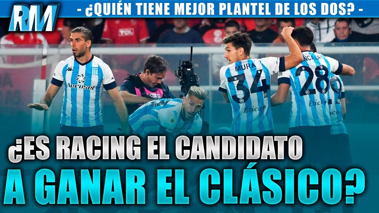 🔥🚨 EN VIVO: ¿RACING ES EL MÁXIMO FAVORITO A GANAR EL CLÁSICO? - YouTube