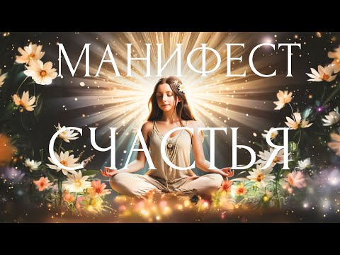СЛУШАЙ И ВСЁ СБУДЕТСЯ!✨77 СИЛЬНЕЙШИХ ФРАЗ ~ Утренние Аффирмации МАНИФЕСТ СЧАСТЬЯ ~ настрой на день
