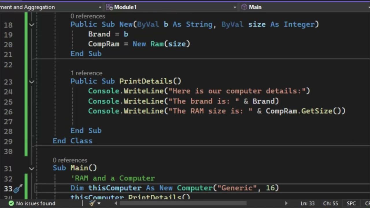 Computer Science 9618 Containment and Aggregation - YouTube