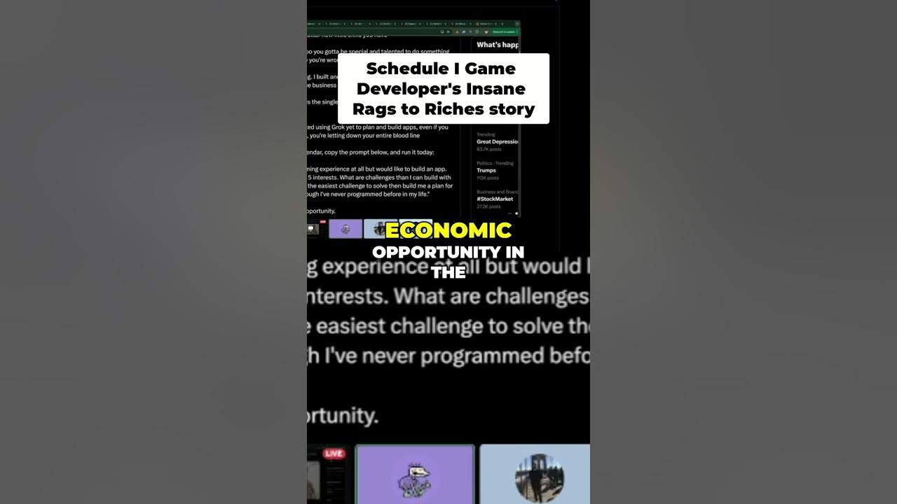 One Developer's Wild Journey: Creating a $20 Million Game! - YouTube