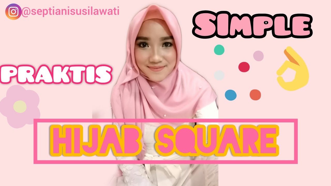 Model Hijab Simple - YouTube