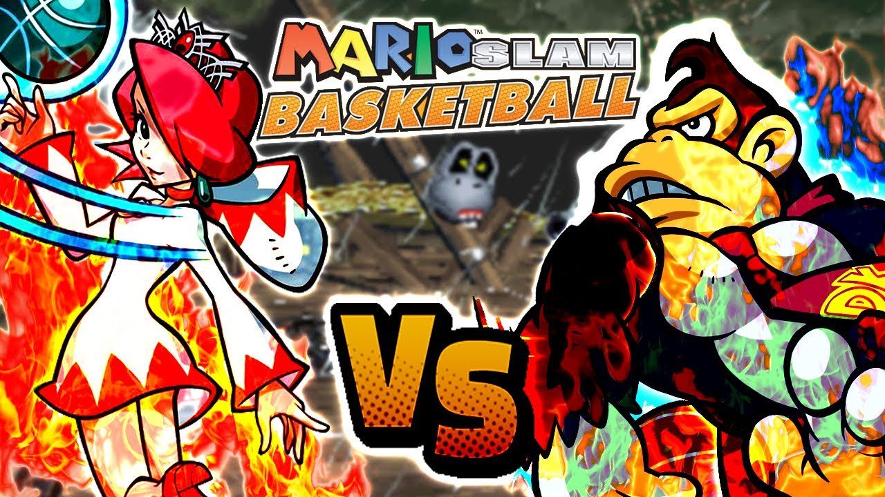 DS | ¡EQUIPO ROJO PROTAGONISTA! #22 | Mario Slam Basketball - YouTube