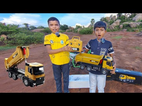 Huina 1582 RC Dump Truck Review | Buy or Not? - YouTube