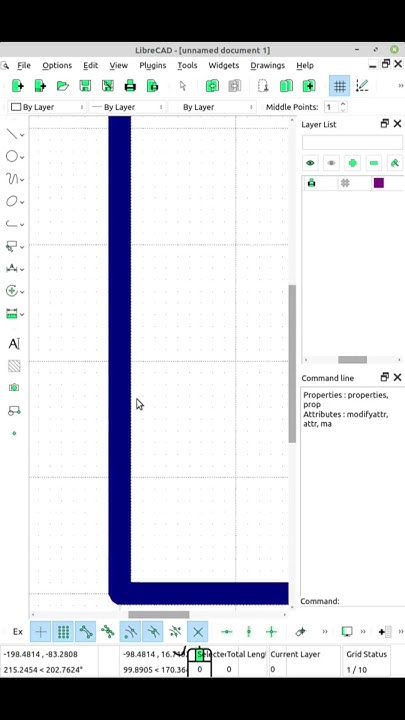 Change Color, Width, and Line Type - LibreCAD #autocad #design #architecture #freecad #cad # ...