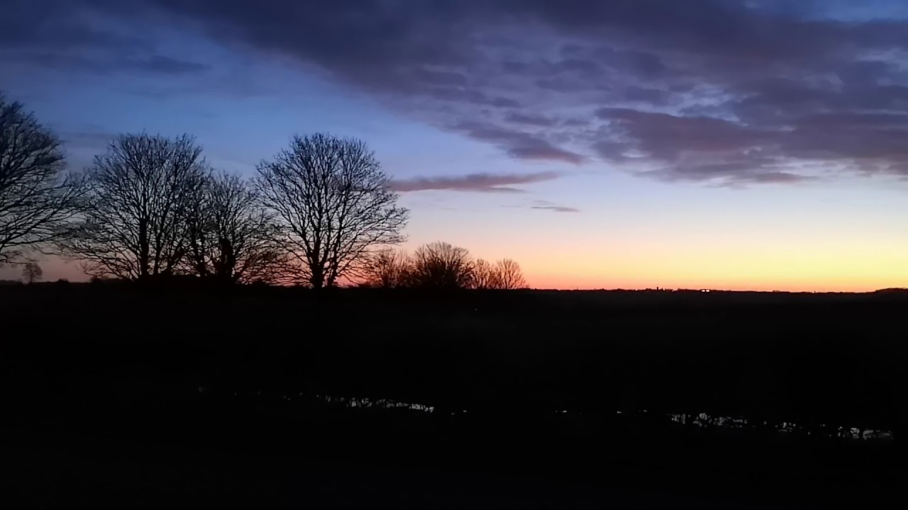 Rare No Clouds In Front Of The Sunrise - YouTube