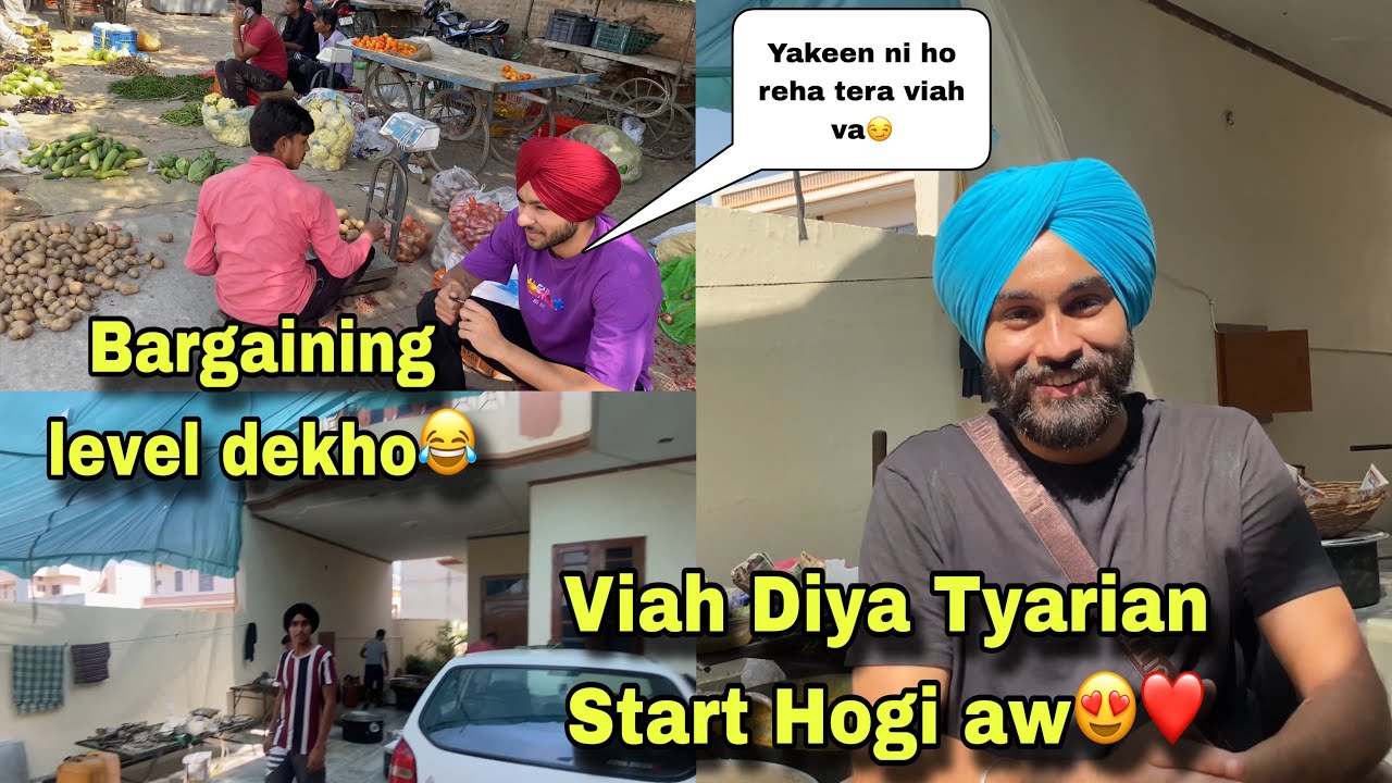 Viah Diya Tyarian😍 ️~ Prabh buttar marriage 💍 @BEINGBRANDOFFICIAL - YouTube