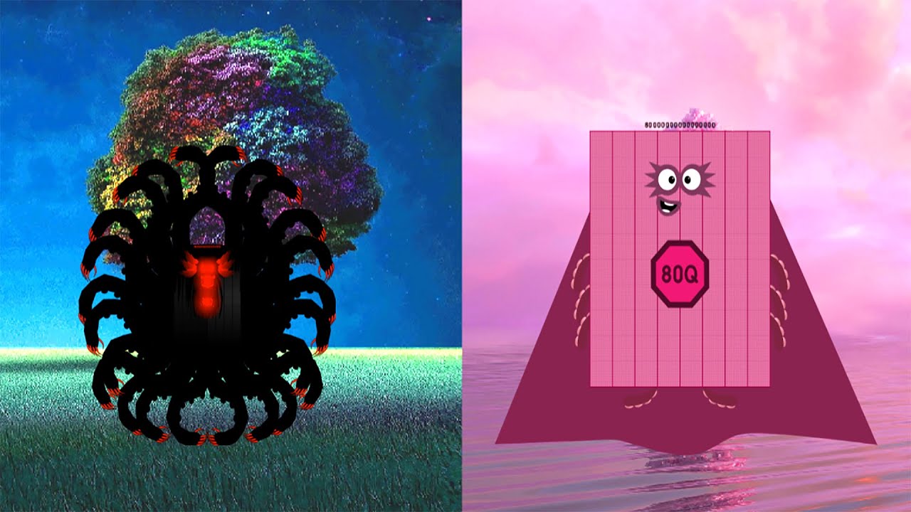 Uncannyblocks Band Different (10Q-100Q) [Uncanny vs Normal ] - YouTube