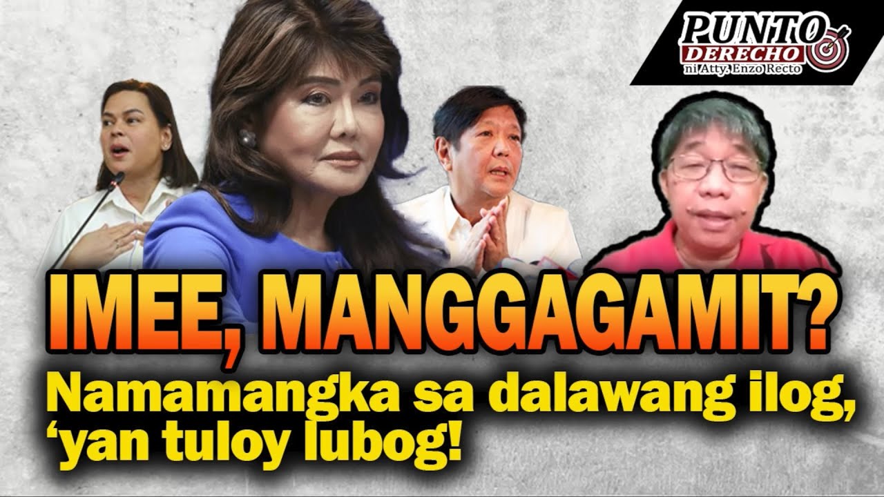 IMEE, MANGGAGAMIT? NAMAMANGKA SA DALAWANG ILOG, 'YAN TULOY, LUBOG ...