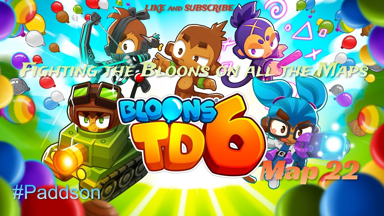 Bloons TD6: Map 22 - YouTube