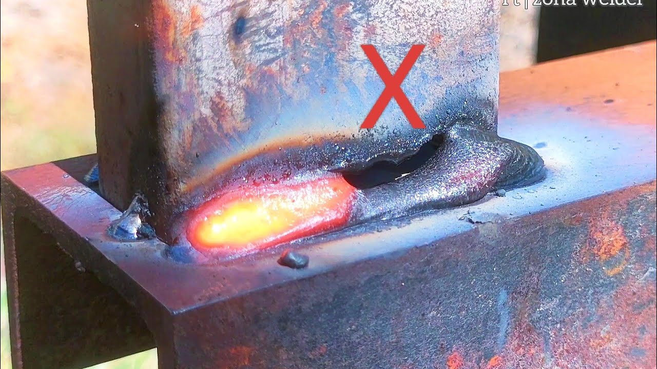 It is rarely discussed about welding thin holo iron in position 2f ...