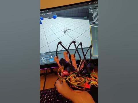 DIY VR Glove / Hand tracking in UE5 - YouTube