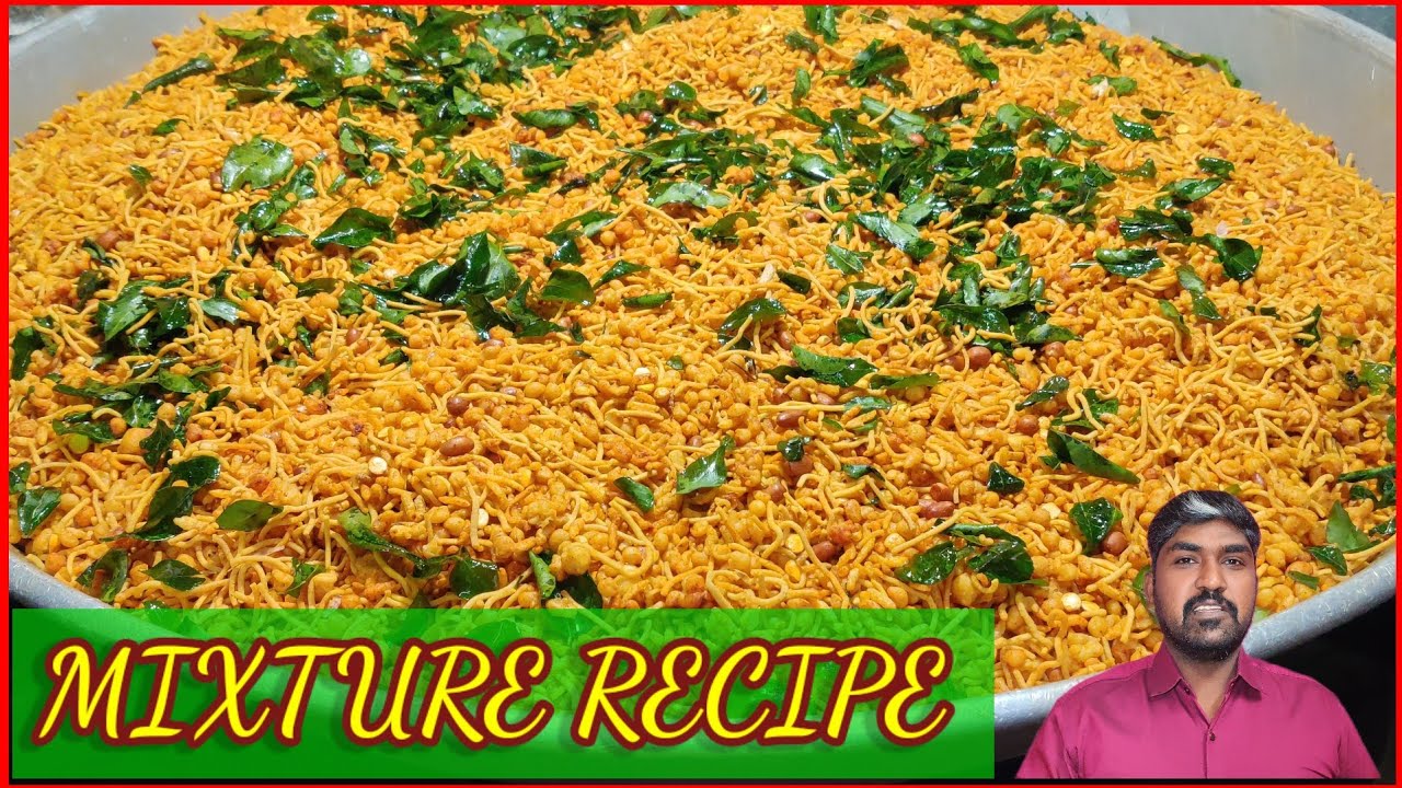 Mixture Recipe in Tamil | How to Make Crispy and Spicy mixture | South ...