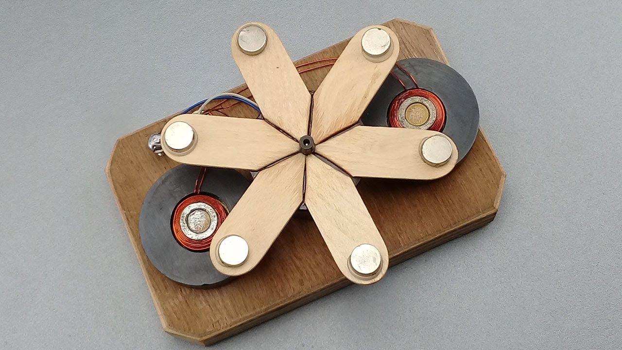 Free Energy Device Using Neodymium Magnet Activity Generator , Self ...