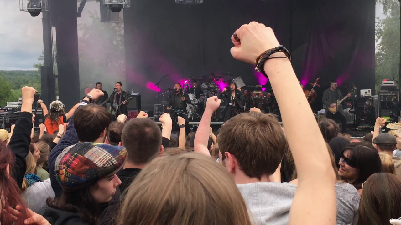 Wolf Totem, The HU, Live concert at Sama'Rock Festival 2019 Samara ...