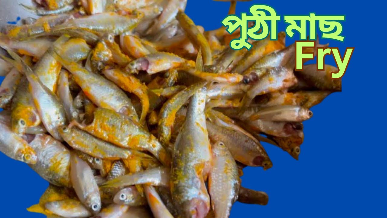 পুঠী মাছ fry !! লোকেল সৰু মাছ !! Small fish fry !!local fish.. - YouTube