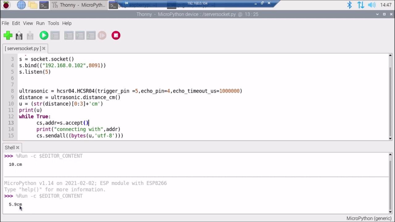 python socket programming 2021| send and receive data socket python 2021 | raspberry pi 4 socket ...