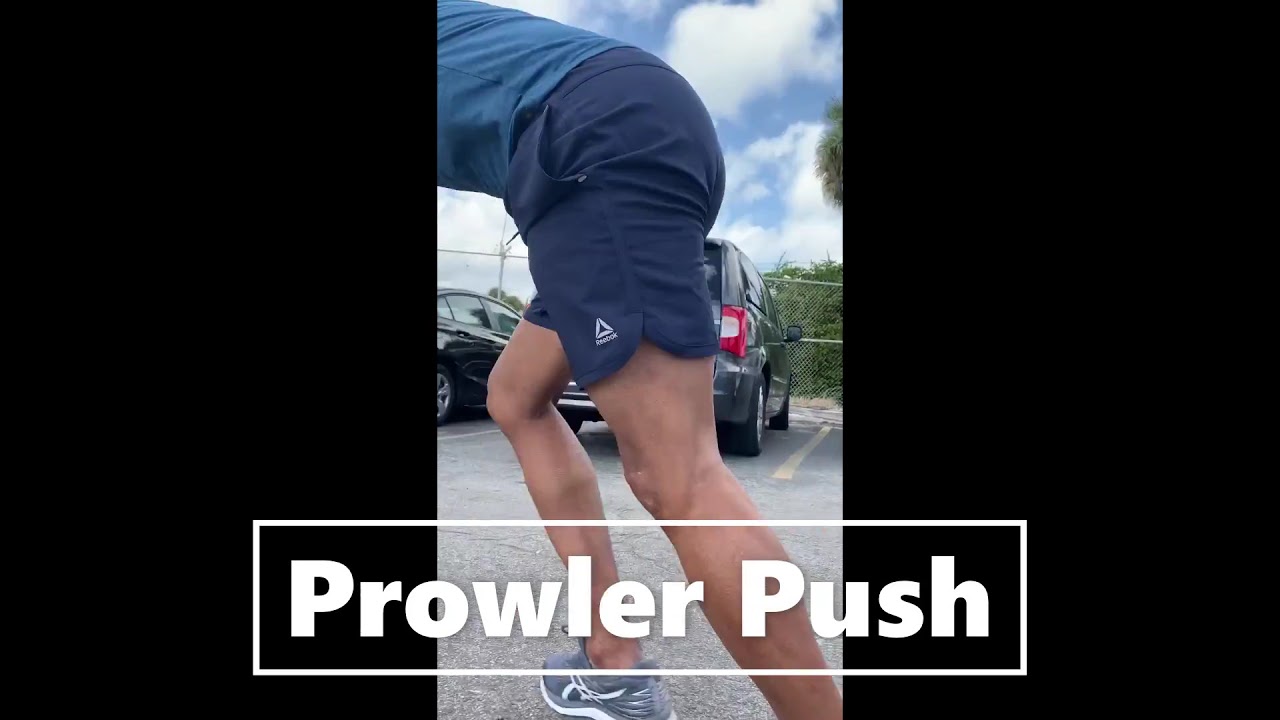 How to do the Prowler Push - Exercises for Men Over 50 - YouTube