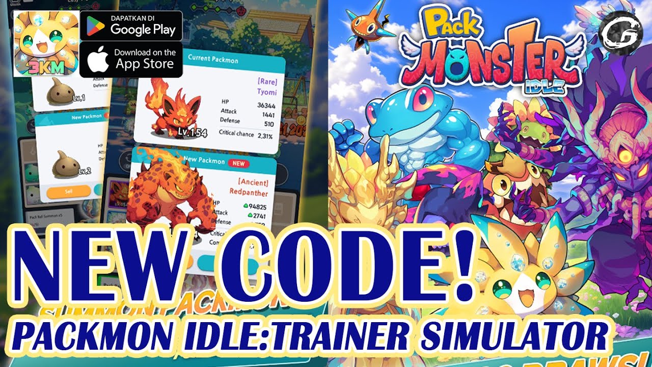 PackMon Idle:Trainer Simulator 5 Giftcodes & How to Redeem Codes ...