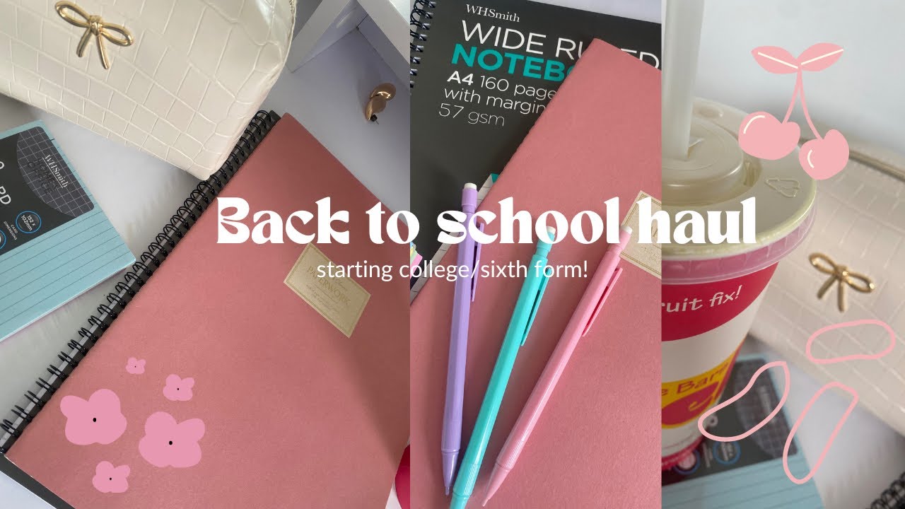 back to school haul | college/sixth form 📓 - YouTube