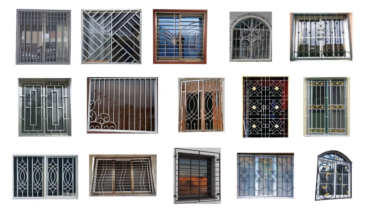 Best Iron Window Grill Design 2025 | Design Of Grills For Windows ...