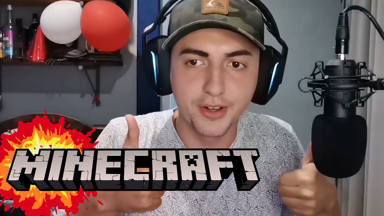 Me paso minecraft en un directo || mejores momentos - YouTube