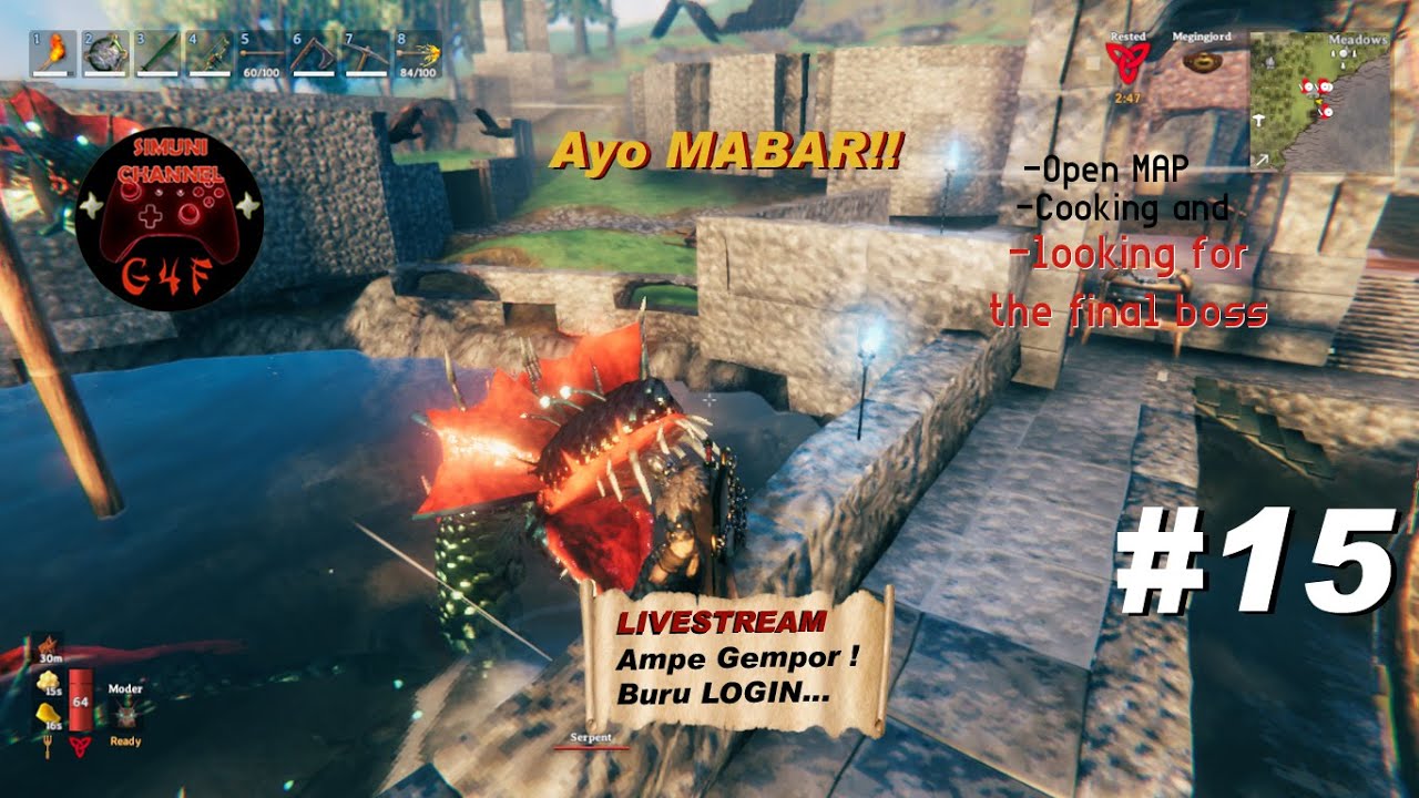 🔴LIVE VALHEIM - END of JOURNEY.. FINAL BOSS 'YAGHLUTH' (#15) - YouTube