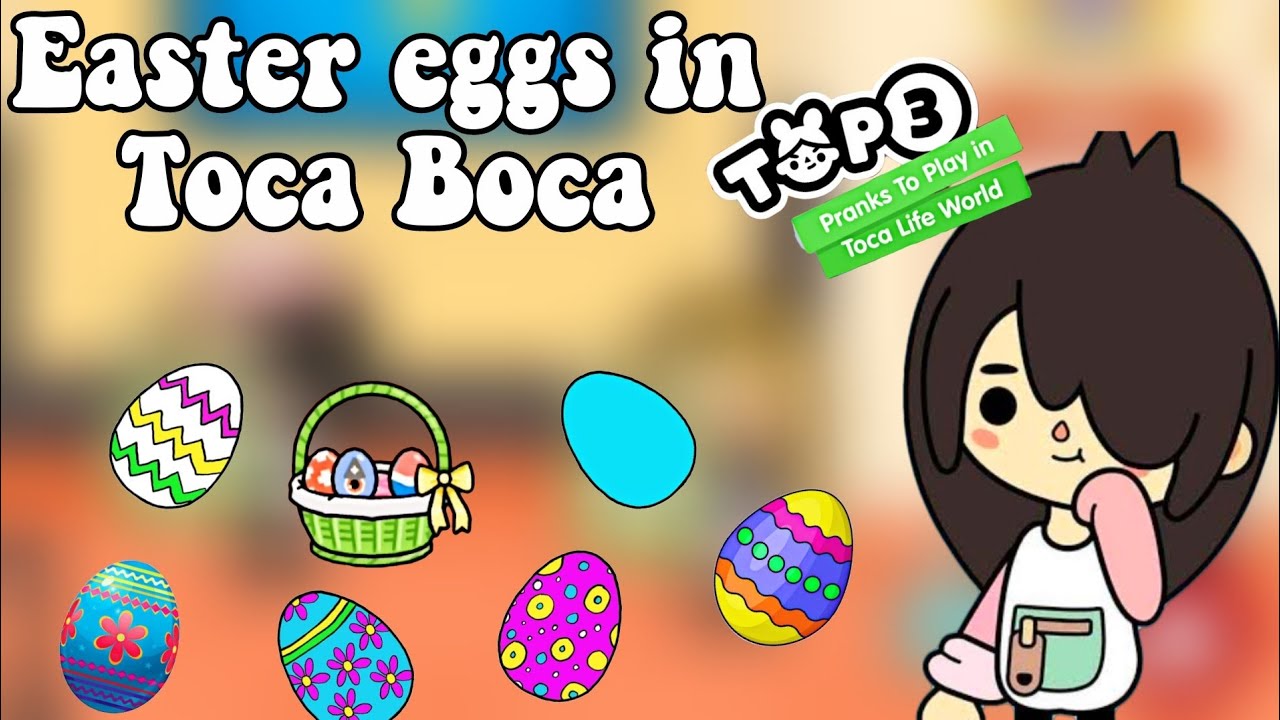 Easter eggs in Toca Boca and pranks 😍 | Toca Boca story - YouTube