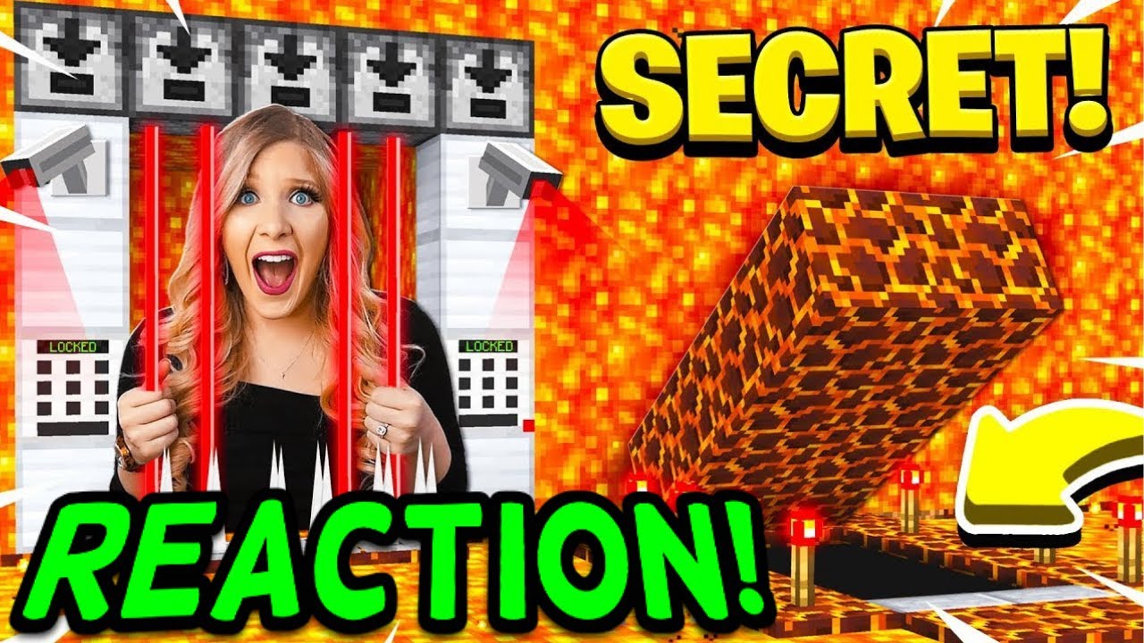 [REACTION] I Found PrestonPlayz Secret Minecraft Lava Prison! - YouTube