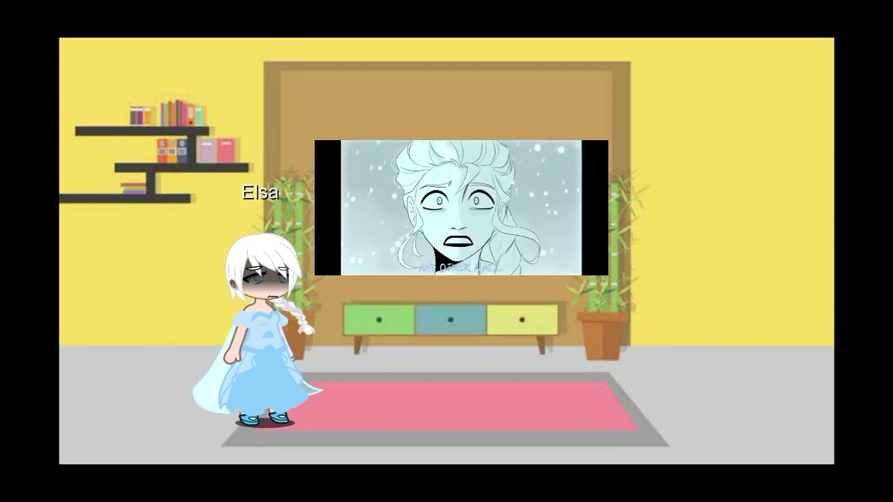 Elsa reacts to Anna's villain song||Gacha||Disney Princess|| - YouTube