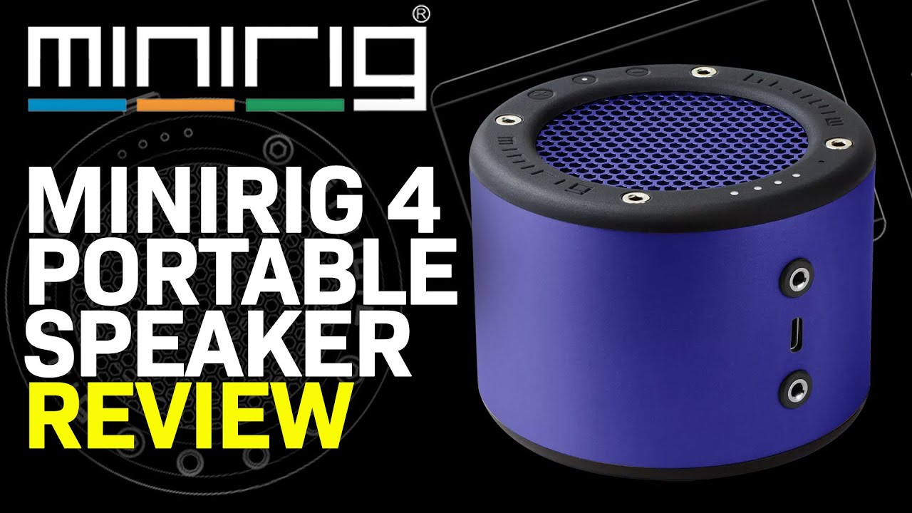 Minirig 4 Portable Speaker Review - A rare zero-latency portable for ...