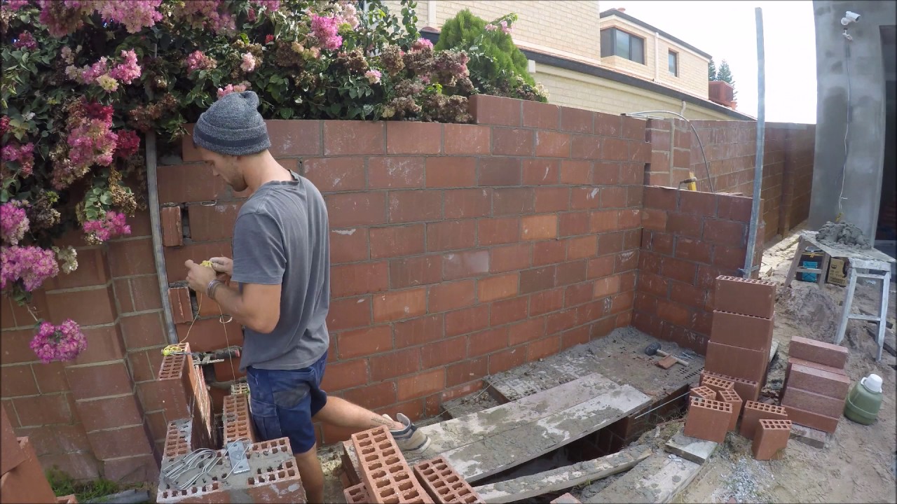 BRICKLAYING PROJECT - YouTube