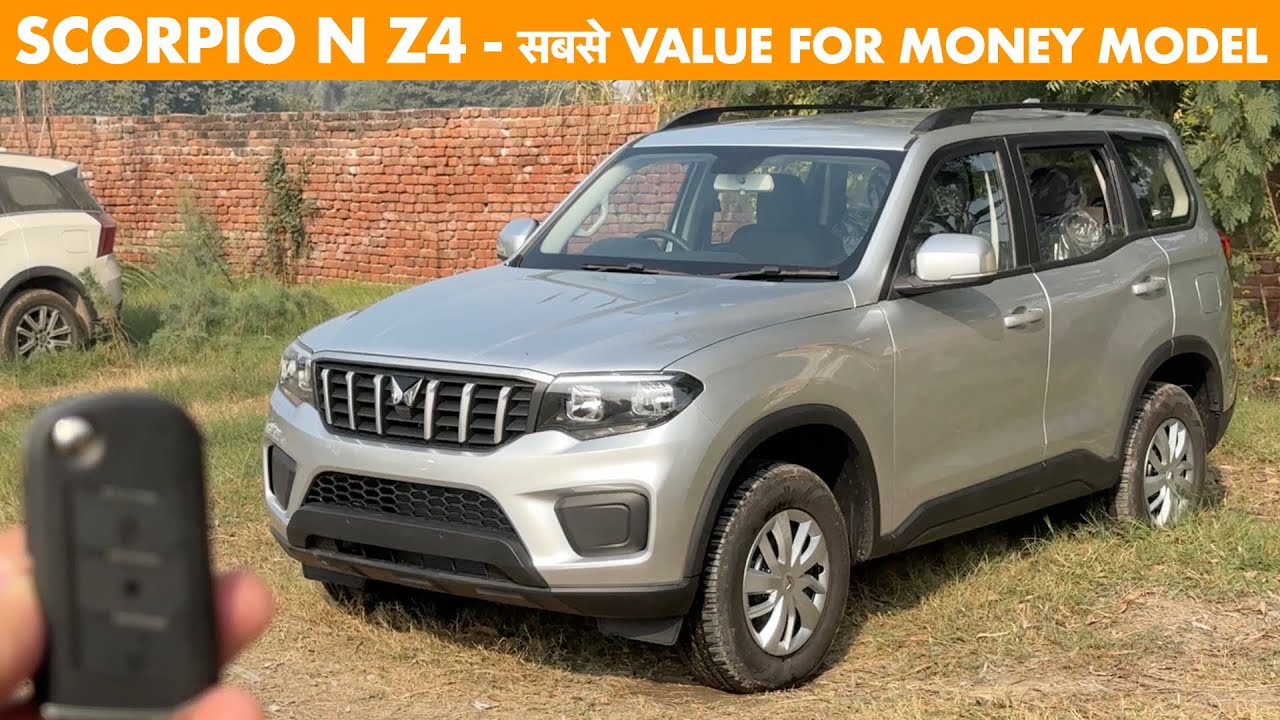 Scorpio N Z4 (2nd Base Model) - सबसे value for money model - YouTube