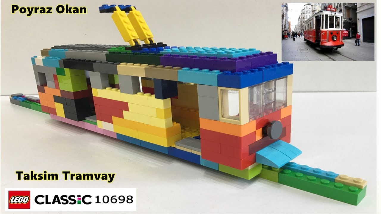 Lego Classic 10698 Serisi Oyuncaklarla Nostaljik Taksim TRAMVAY Nasıl ...