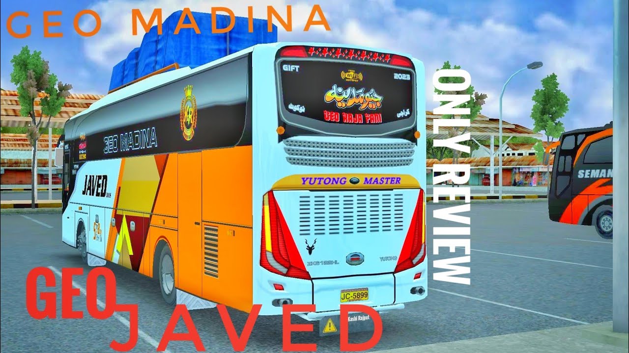 Geo Madina Javed Bros Jb1 Bus Ultra HD 4K Livery||Only Review|| Design ...