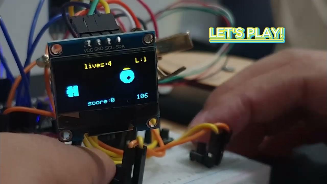 Astral War: Interactive Shooting Game with Lolin D32 - YouTube