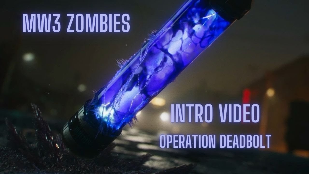 MW3 Zombies Start Intro | Operation Deadbolt - YouTube
