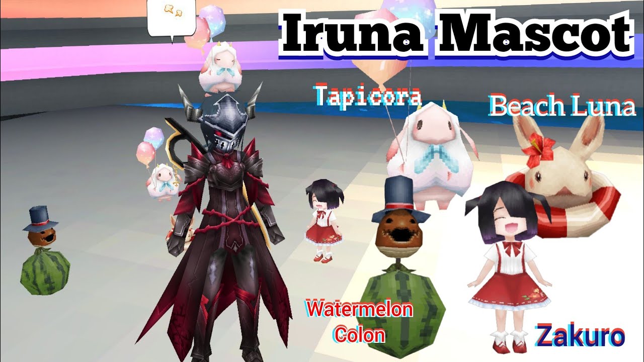Iruna Online : Mascot! cool features increase drop rate, Exp gain and ...