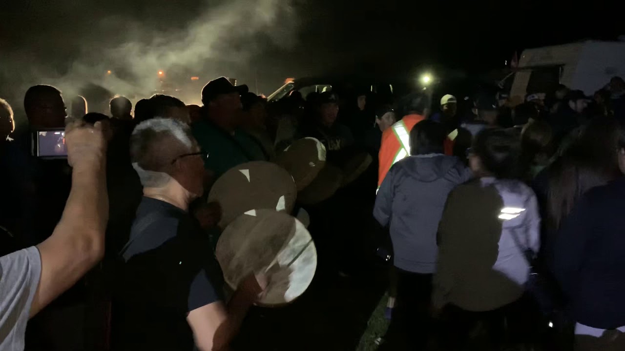 Lac st Anne dene tea dance - YouTube