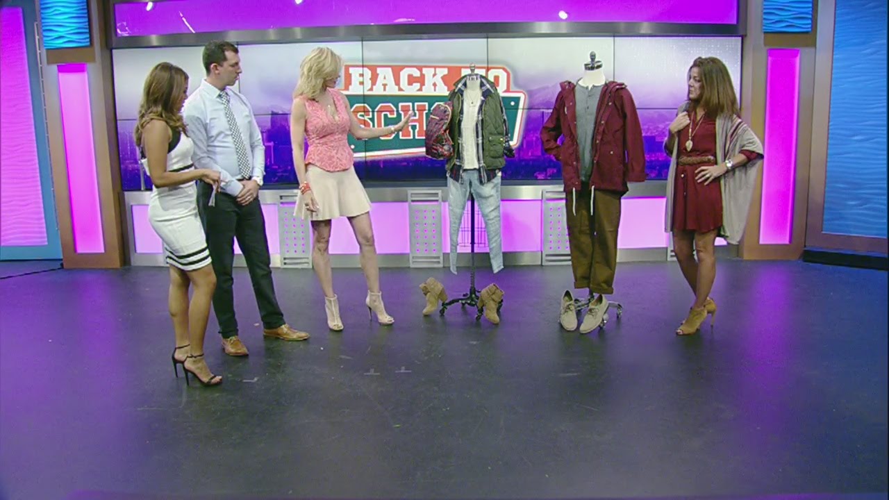 Valley View Live! looks at back-to-school fashions - YouTube